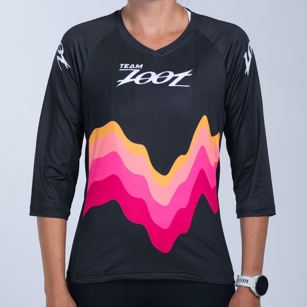Women's Recon Cycle 3/4" Sleeve Dirt Shirt - Team Zoot 2025