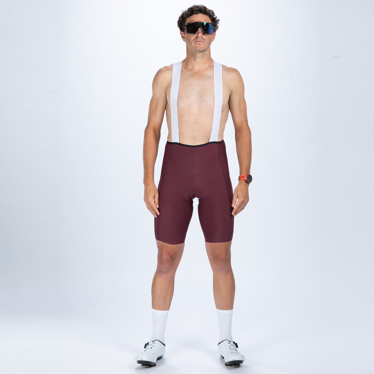 Men's Elite Cycle Bib - Burgundy – Zoot Sports