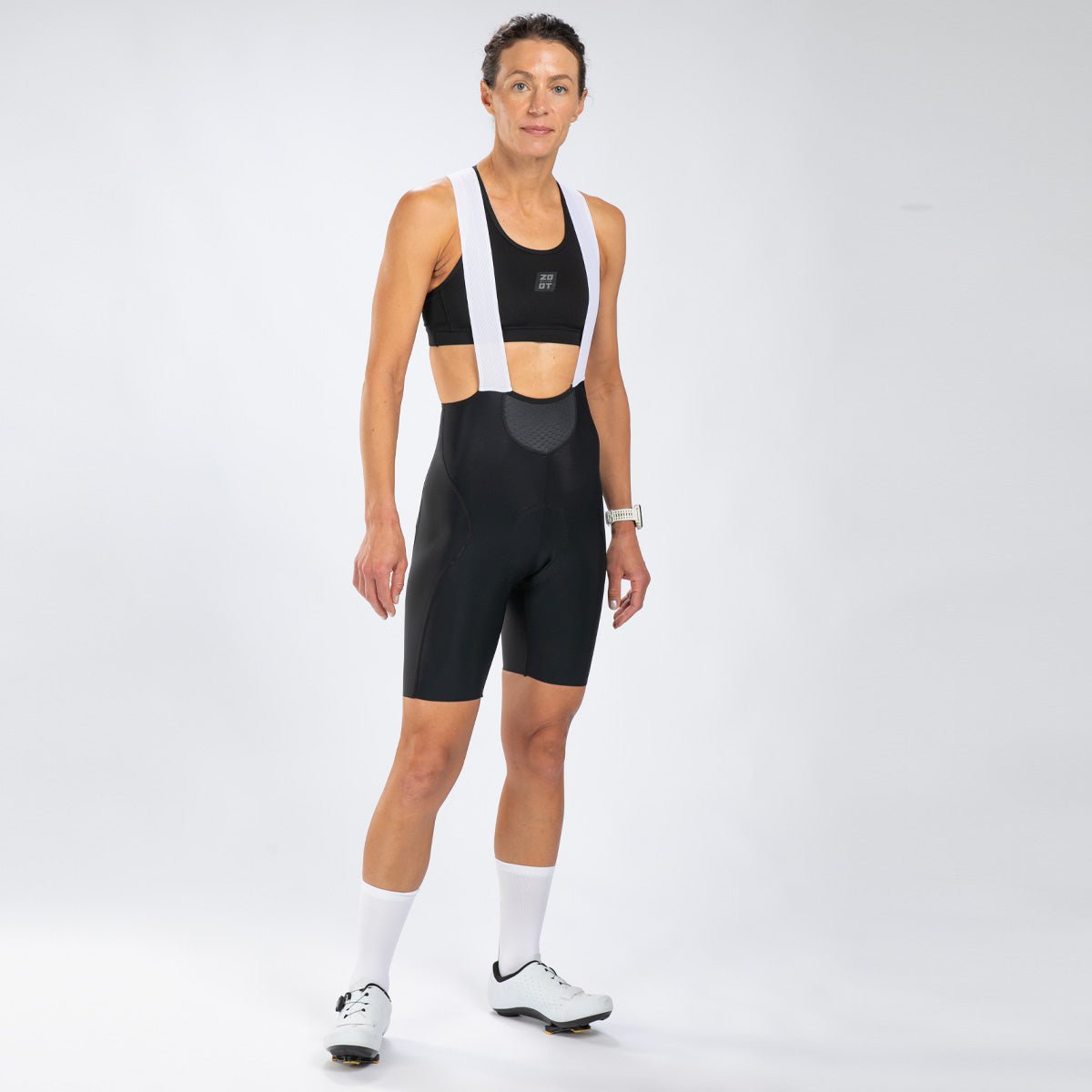 Women's Elite Cycle Bib - Jet Black – Zoot Sports