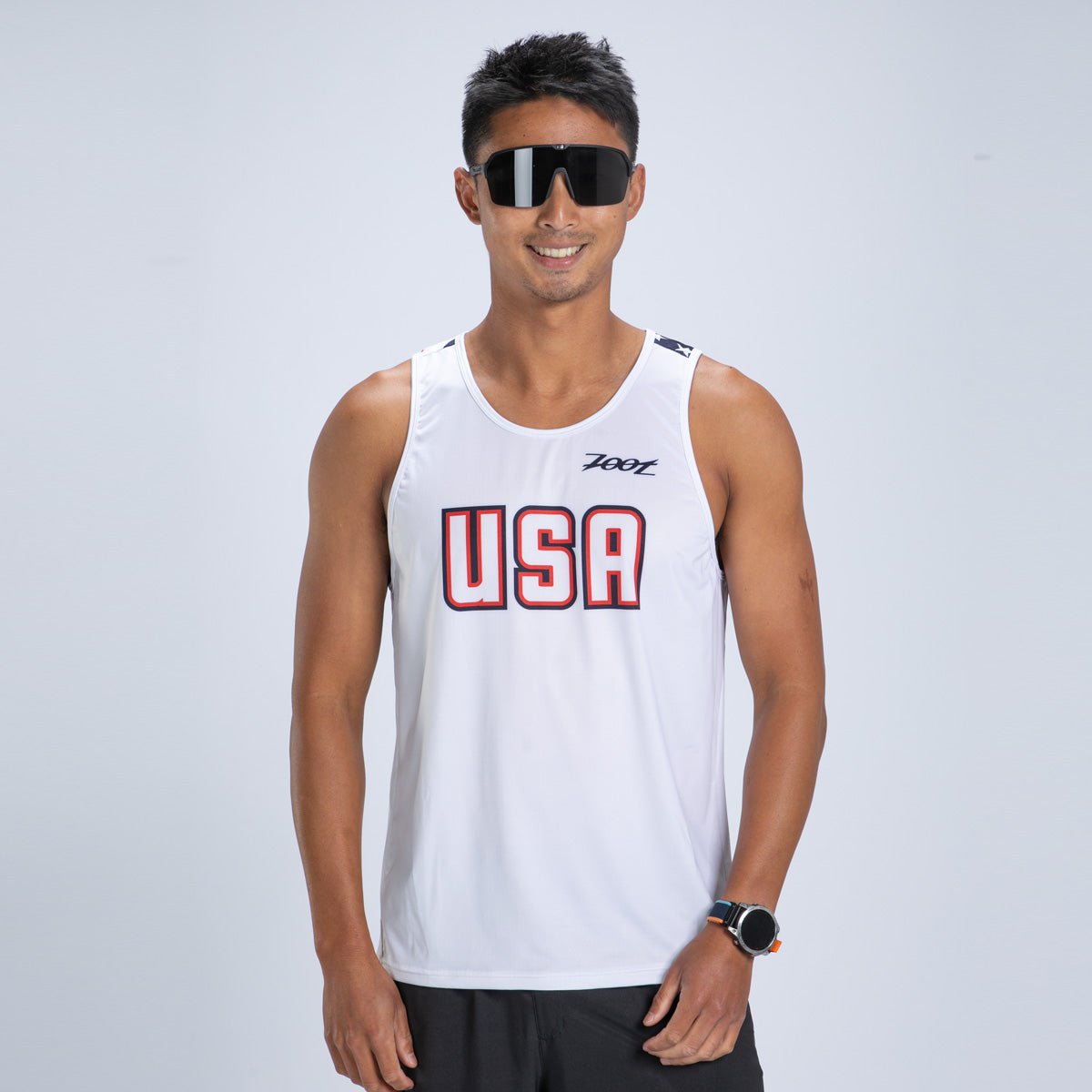 Men's Ltd Run Singlet - USA Flag – Zoot Sports